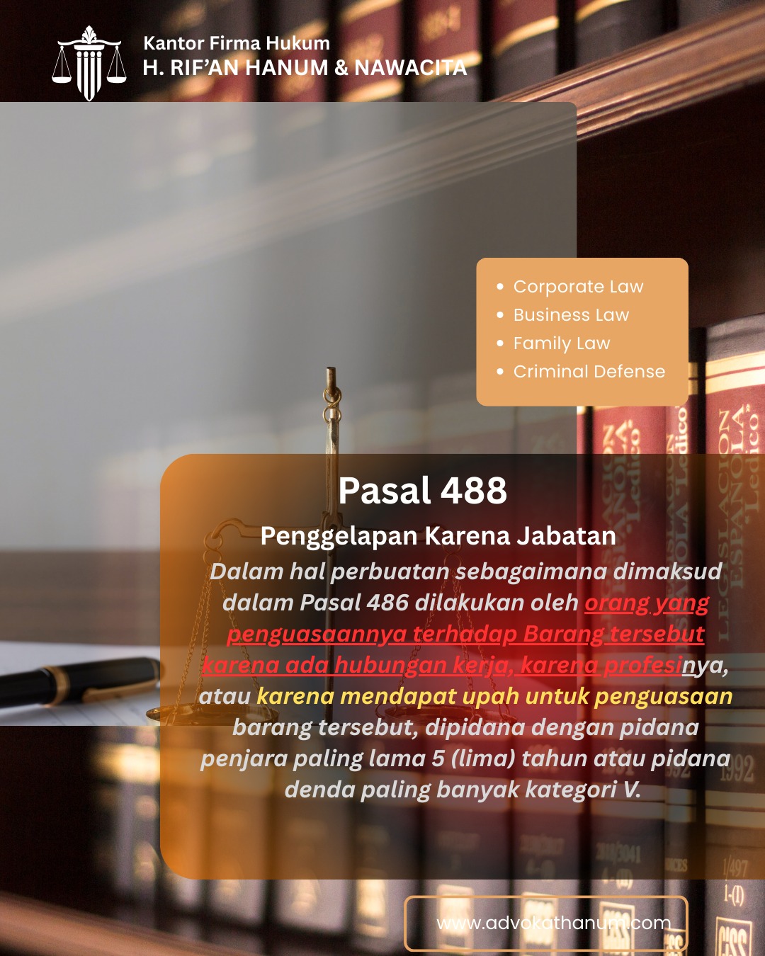 Penggelapan dalam Pasal 486 hingga 491 UU No. 1 Tahun 2023: Perspektif ...